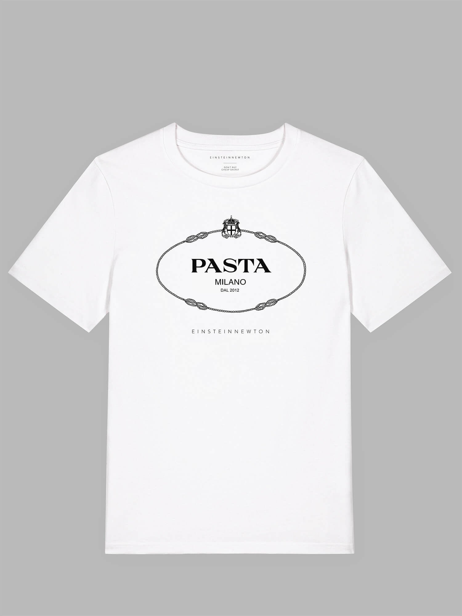 Pasta Organic Cotton T-Shirt Bolt – Einstein Newton